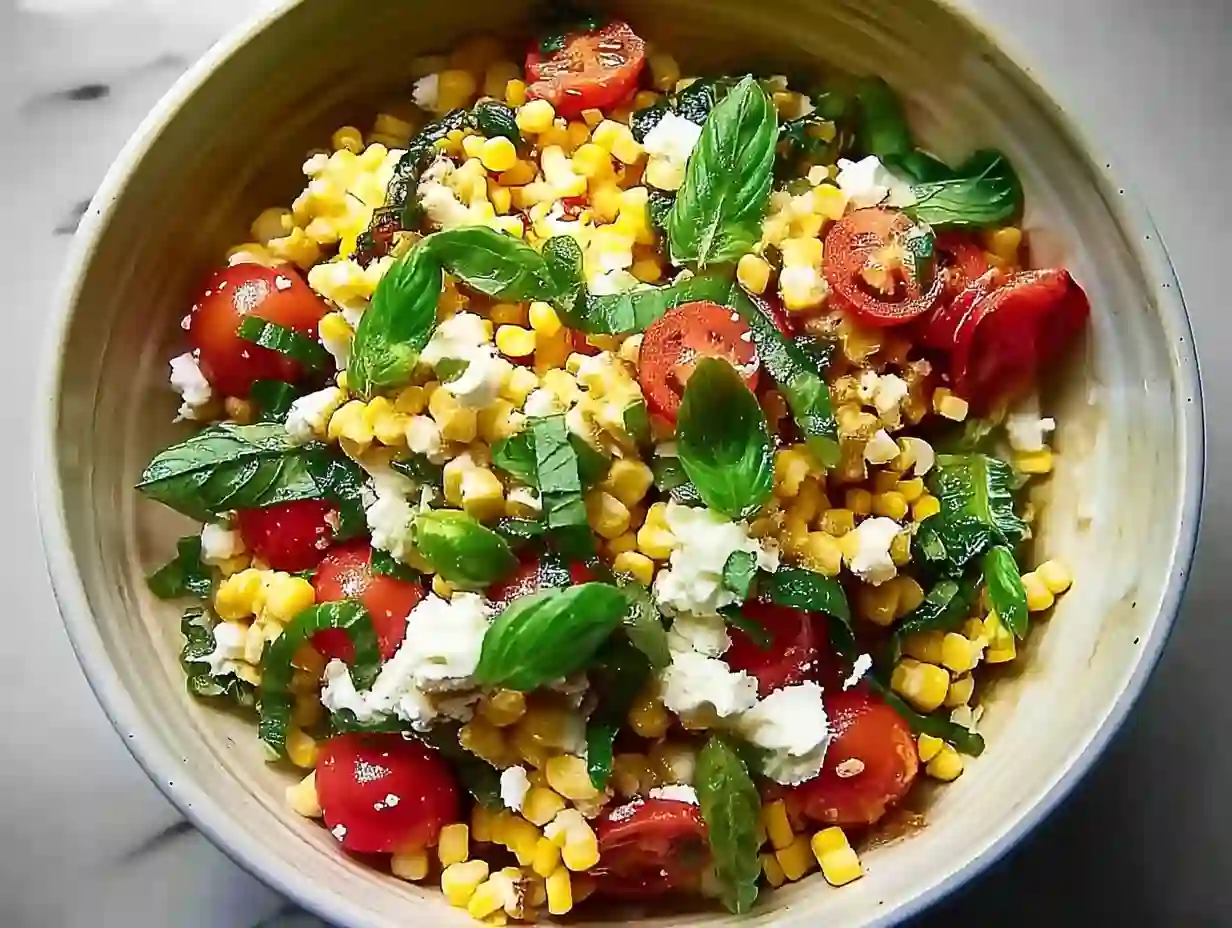 Dutch Corn Salad recipe fresh, crunchy and ready in 15 min