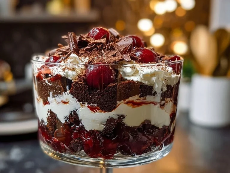 Best Layered Black Forest Trifle: Indulge in This Decadent Dessert